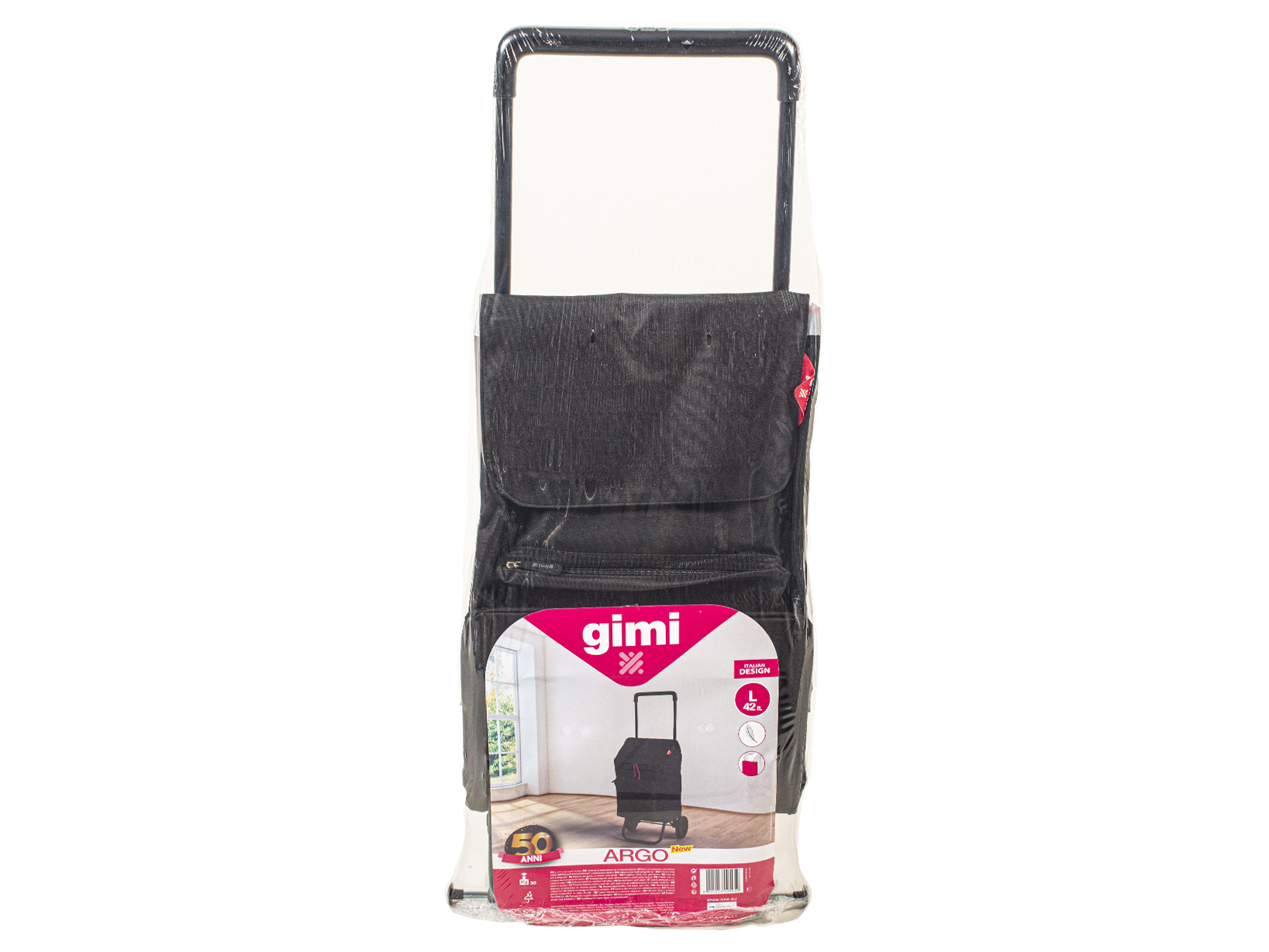 Carrello Per La Spesa Gimi New Argo Nero Made In Italy in vendita ...